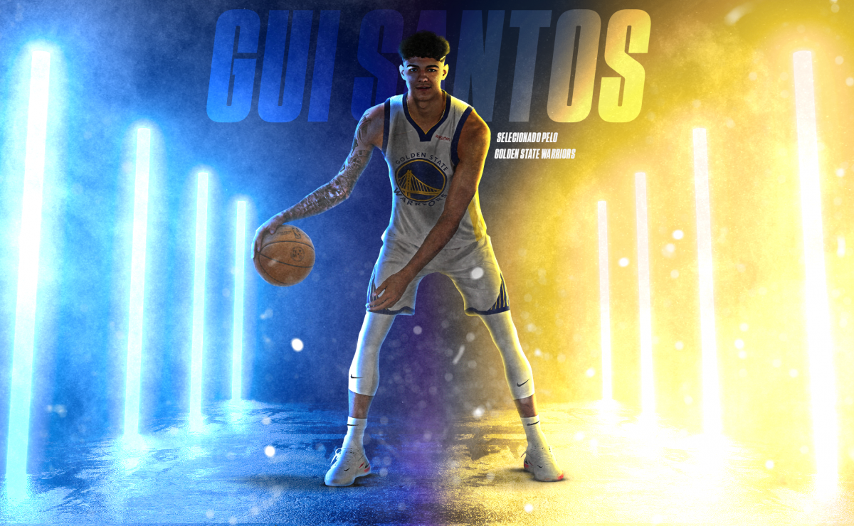 Gui Santos Draftado pelo Golden State Warriors – Liga Nacional de Basquete